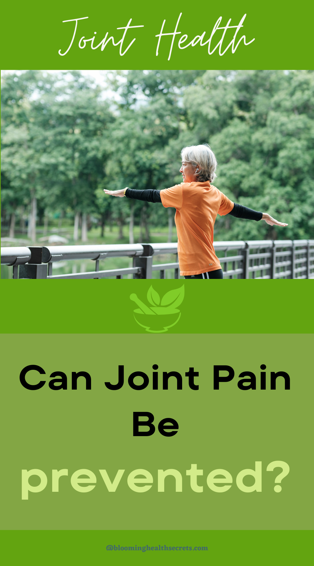 Joint Health: Nurturing Your Body's Foundation - Blooming Health Secrets