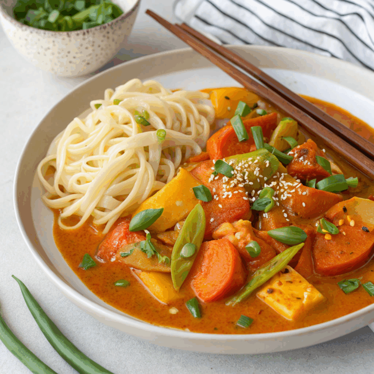 Vegetarian Chinese Curry | Instant One-Pot Recipe - Blooming Health Secrets