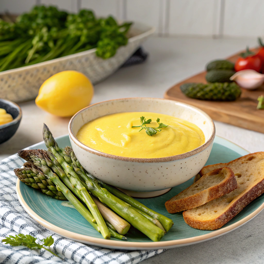 How to Make Vegan Hollandaise Sauce - Blooming Health Secrets