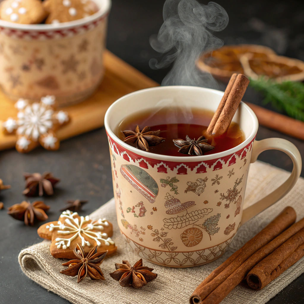 Gingerbread Tea: Homemade Holiday Comfort Drink - Blooming Health Secrets